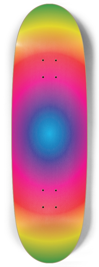 Rainbow Circle Egg Shape by ATTIC KATZ