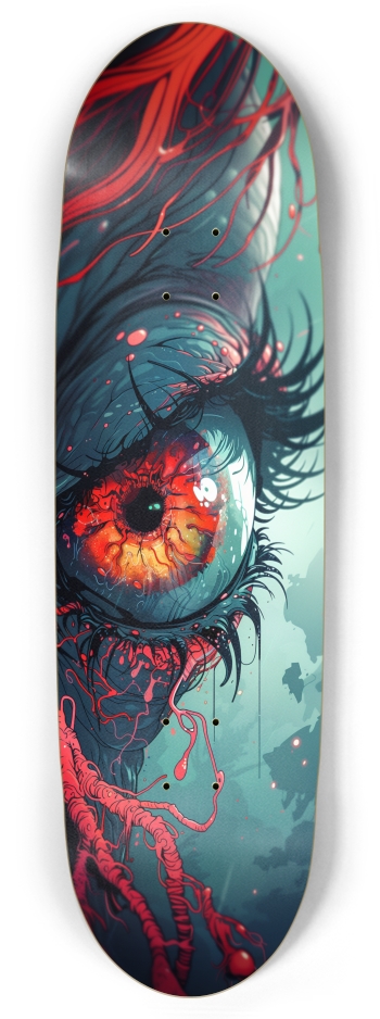 Alien eye monster Football Shape by CREEDS