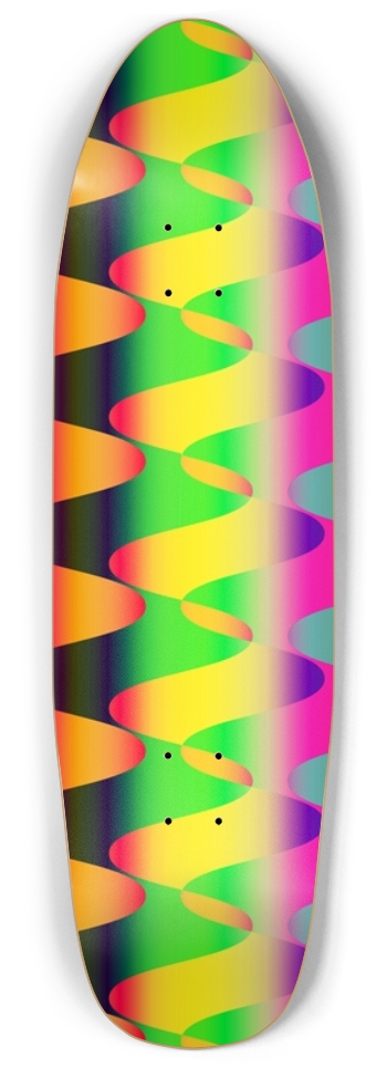 Reflective Wave #1 Punk Nose Shape by Bad Dog Boards